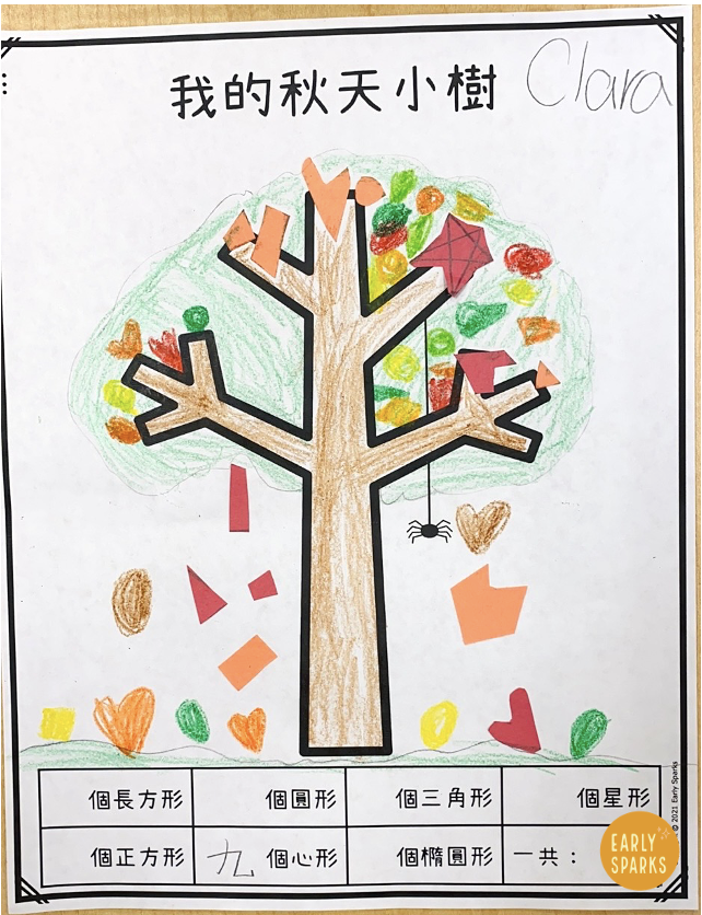 Fall Chinese Learning Activities for Young Children — Early Sparks
