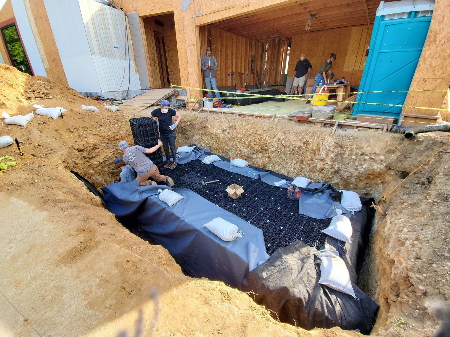Underground Modular Rainwater Cistern — Greywater Corps