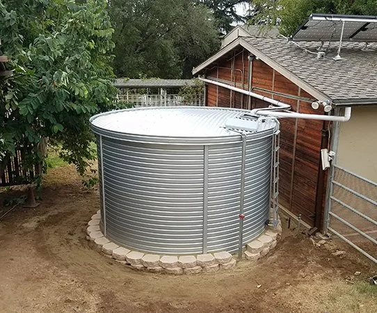 Basic Design for Home Rainwater Harvesting — Greywater Corps