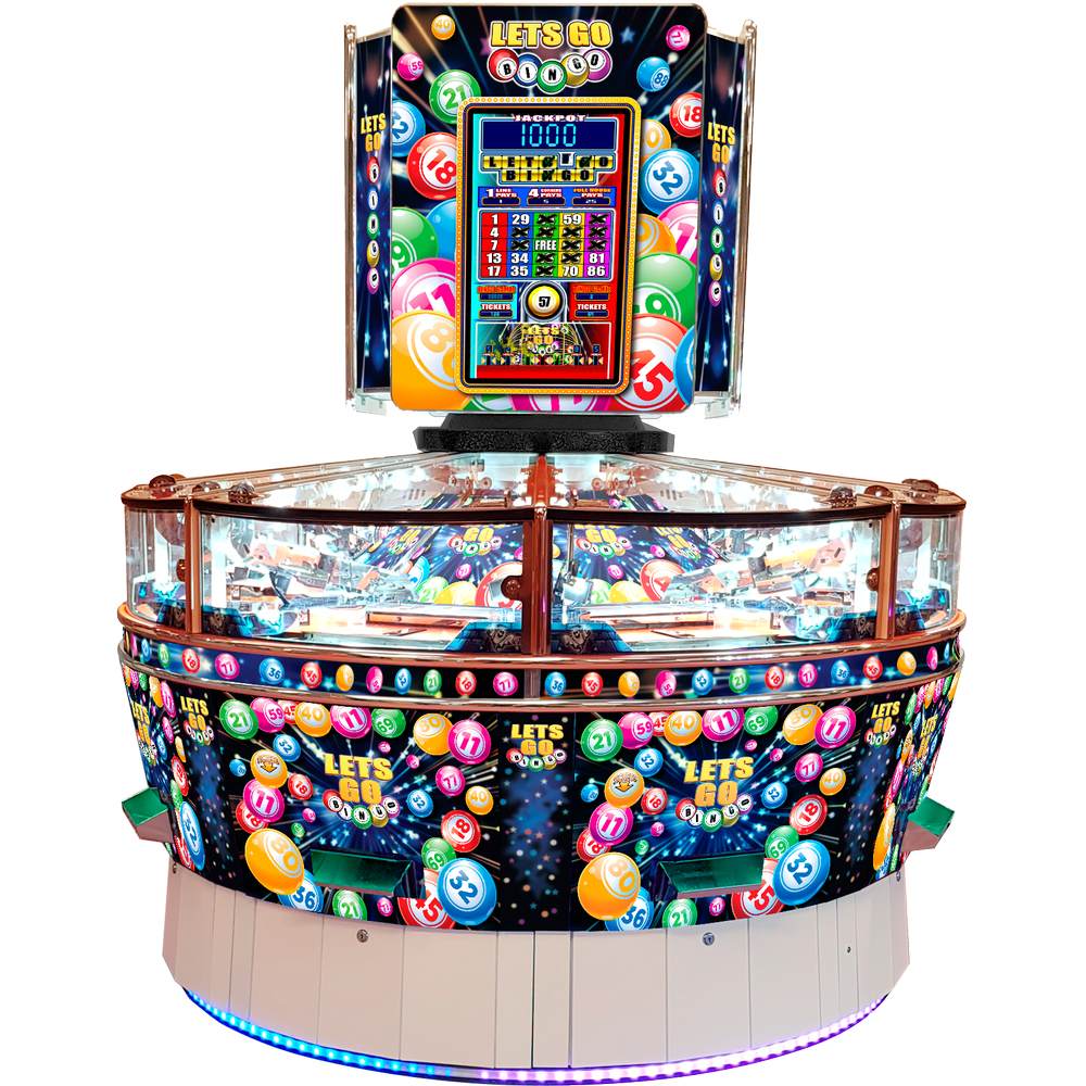 Prize Quest 4 Player Pusher — Harry Levy Amusements Ltd