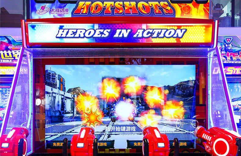 Hotshots Fire Rescue 4P DX — Harry Levy Amusements Ltd