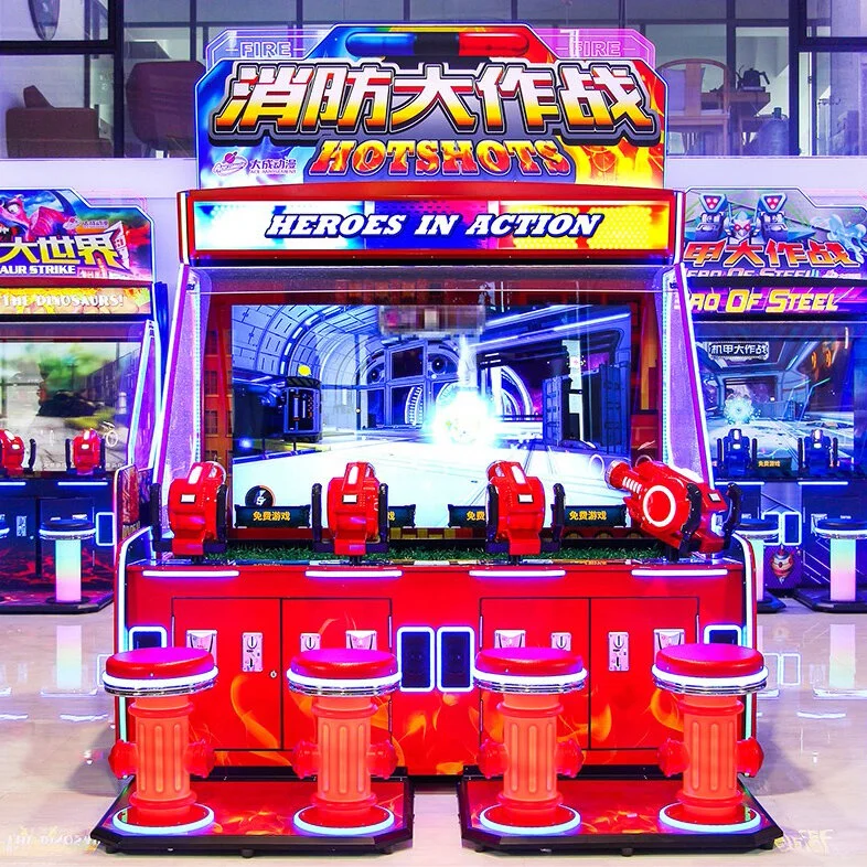 Hotshots Fire Rescue 4P DX — Harry Levy Amusements Ltd