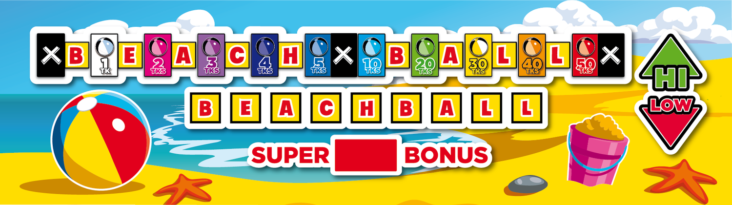 Beach Ball 6 Player Coin Pusher — Harry Levy Amusements Ltd