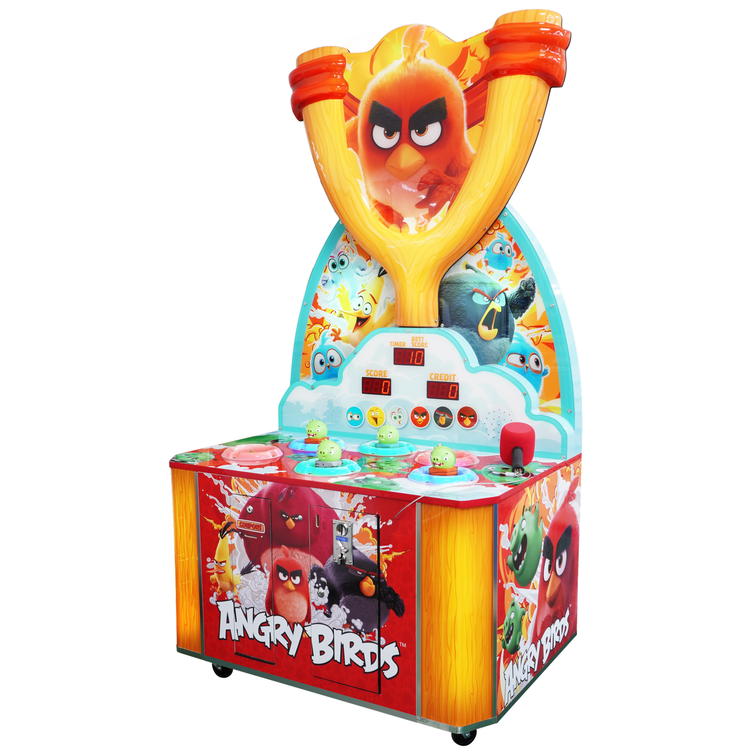 Angry Birds Stomper with Rails — Harry Levy Amusements Ltd