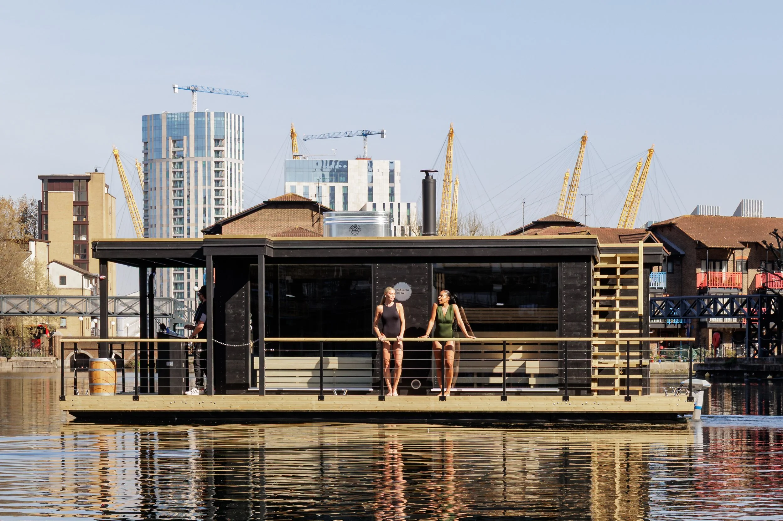 Sauna Boat London | UK’s First Floating Sauna Experience — Skuna Boats