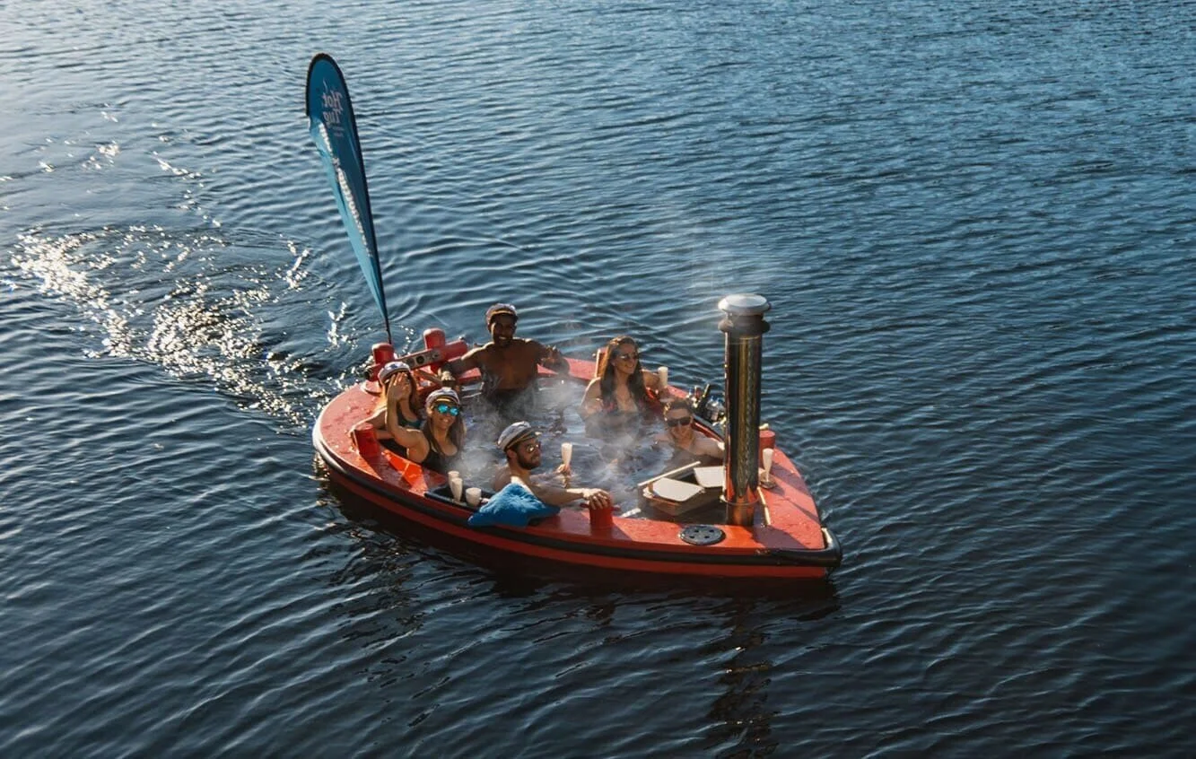 Skuna Hot Tub Boat — Skuna Boats