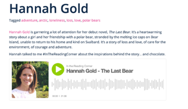 Extras — Hannah Gold