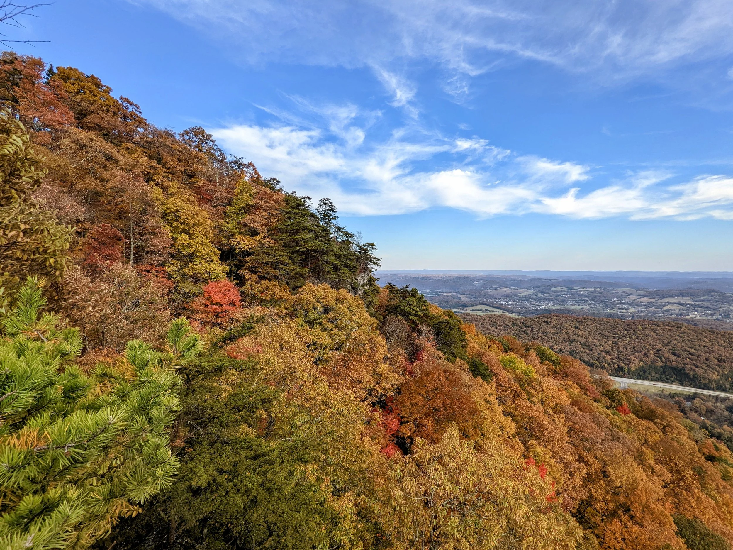 Fall at Pinnacle Overlook — Kentucky Hiker Project