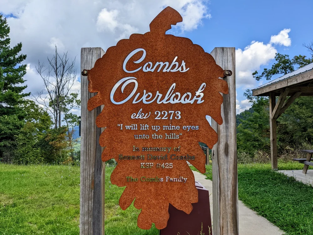 Combs Overlook on US-23 North — Kentucky Hiker Project