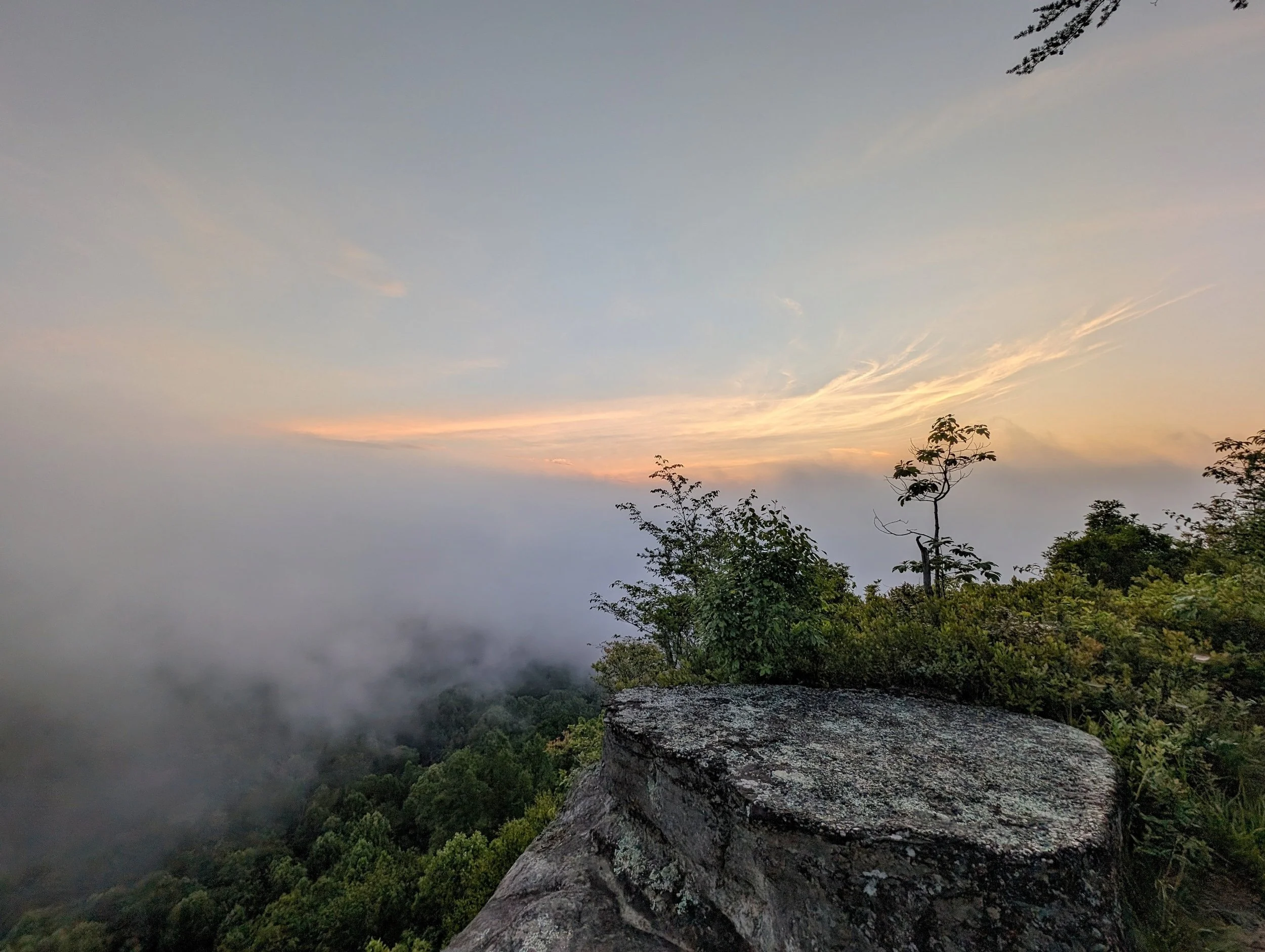 Sunrise at Dick Gap Overlook and Arch — Kentucky Hiker Project