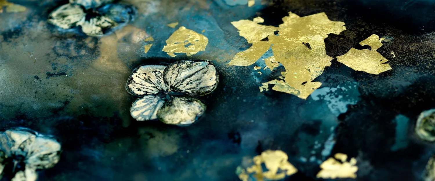 Verre Églomisé, with Gold Leaf — Make Bespoke Studio