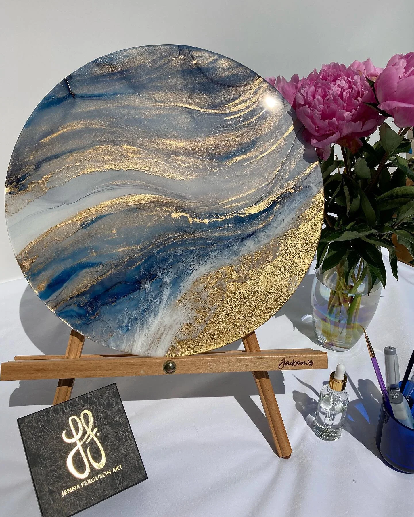 Jenna Ferguson Art - Contemporary fluid art by Scottish artist Jenna ...