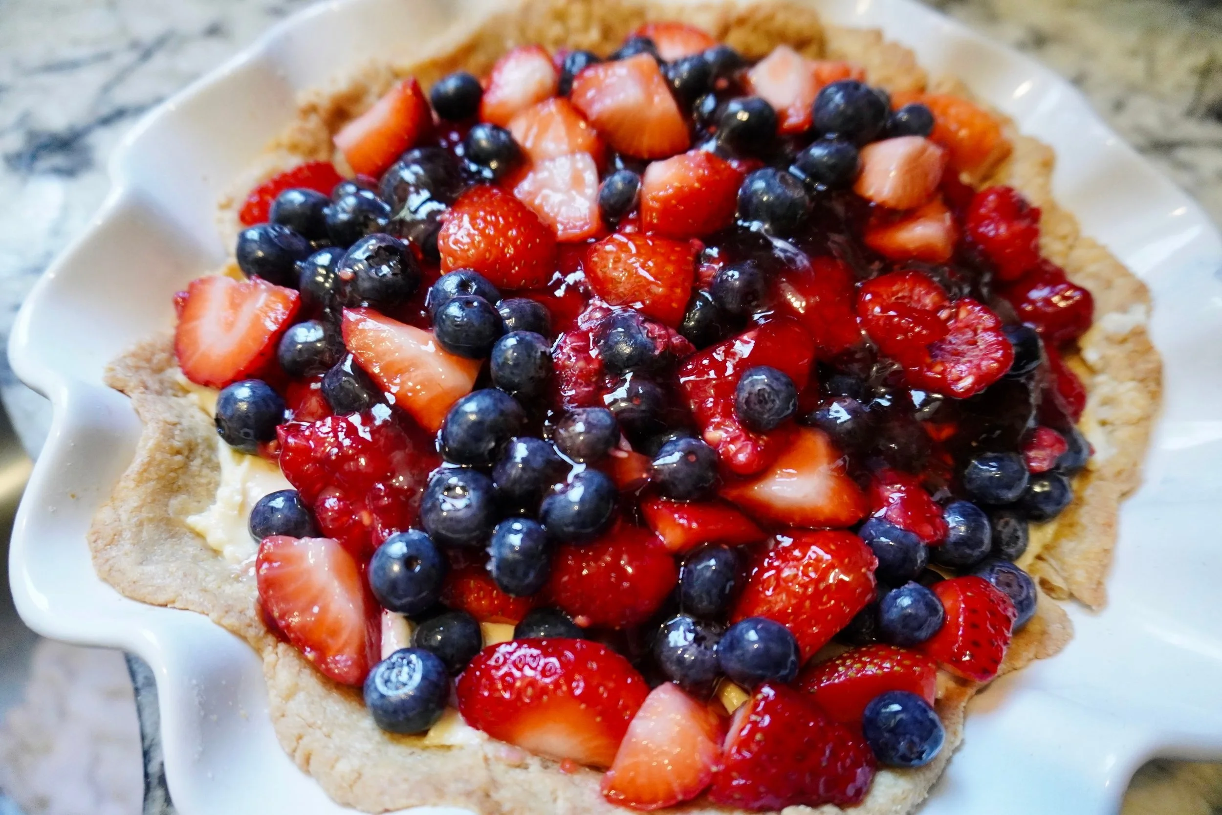 VEGAN TRIPLE BERRY PIE Intyre Healing