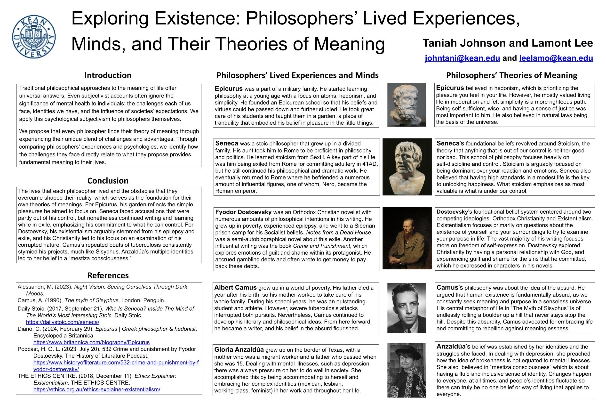 Exploring Existence: Philosophers’ Lived Experiences, Minds, and Their ...