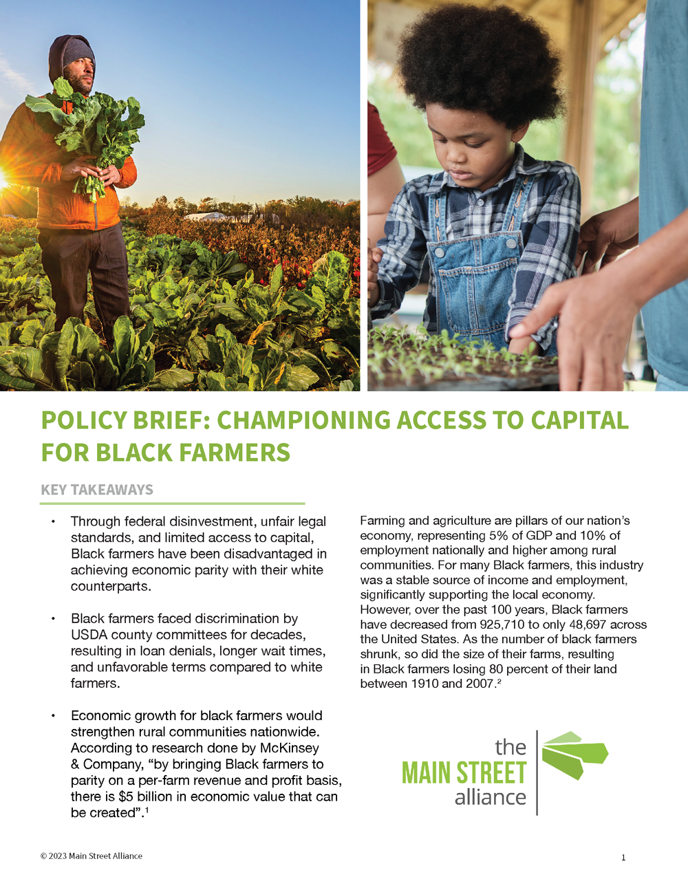 Resources — Main Street Alliance / Main Street Action