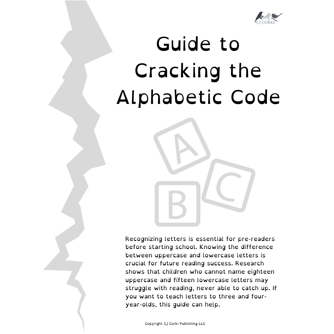 Guide to Cracking the Alphabetic Code — CJ Corki - Can You Find, Did ...