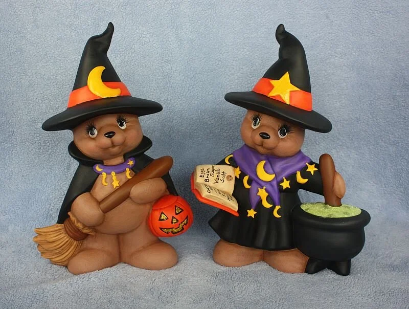 Halloween Witch Bear Set — Flutterby Connections