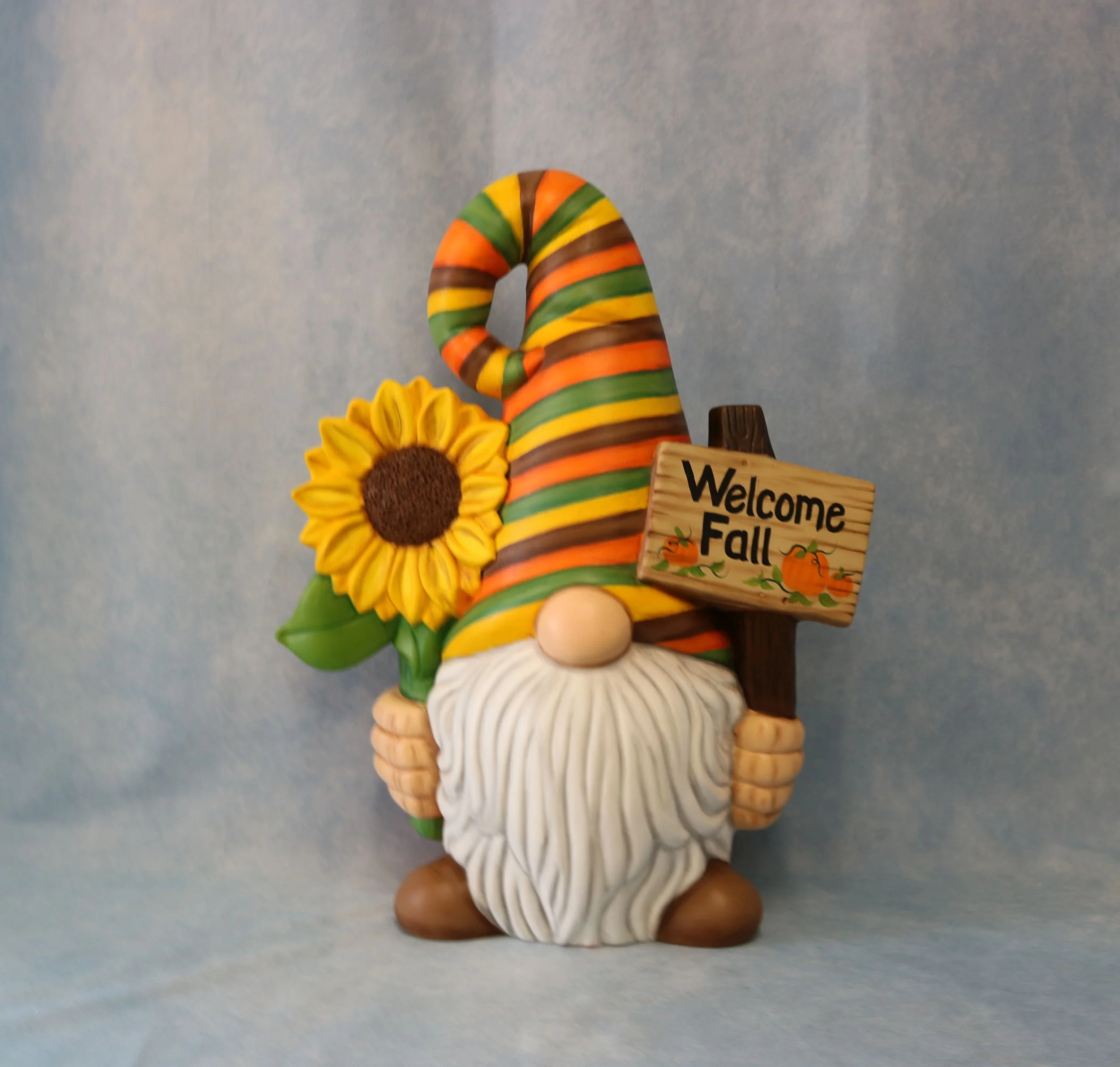 Holiday Gnome with Lighted Tree — Flutterby Connections