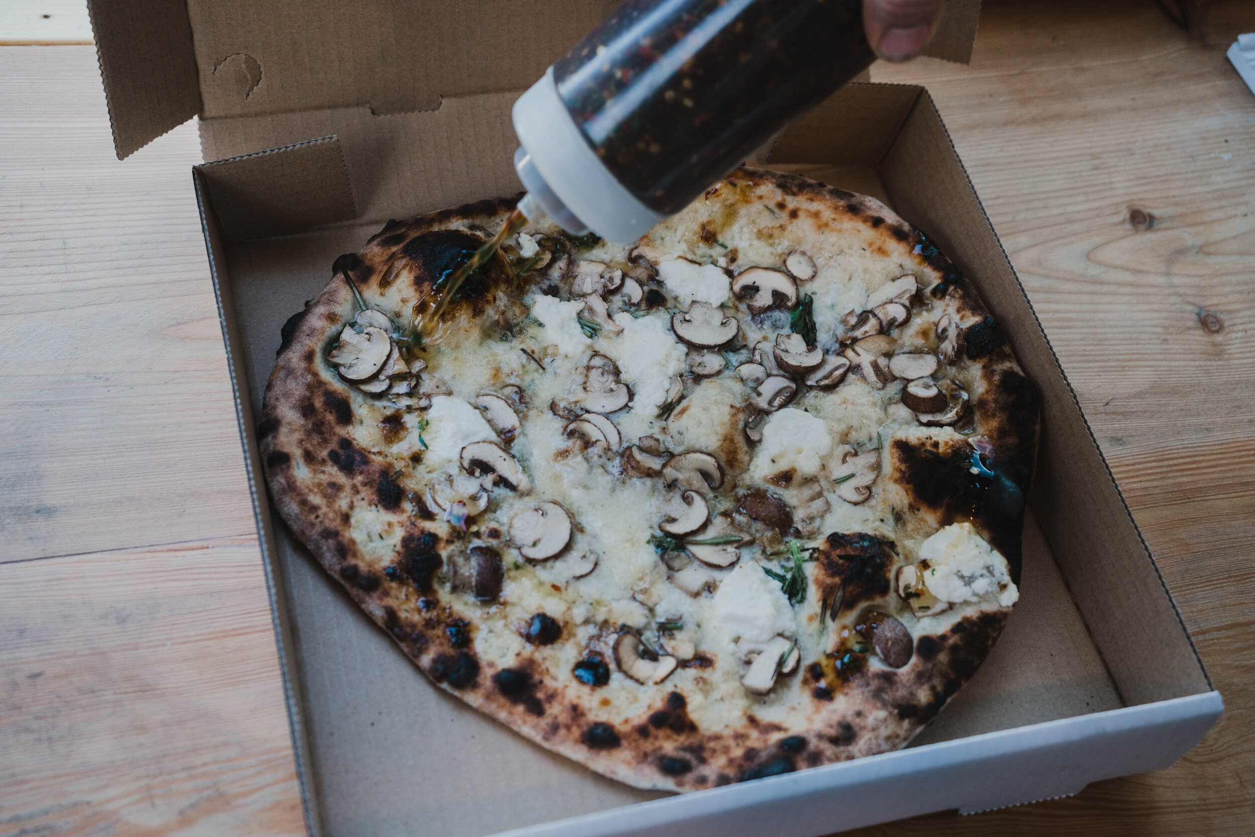 Wood Fired Organic Sourdough Pizza - Woodfired Organic Sourdough Pizza