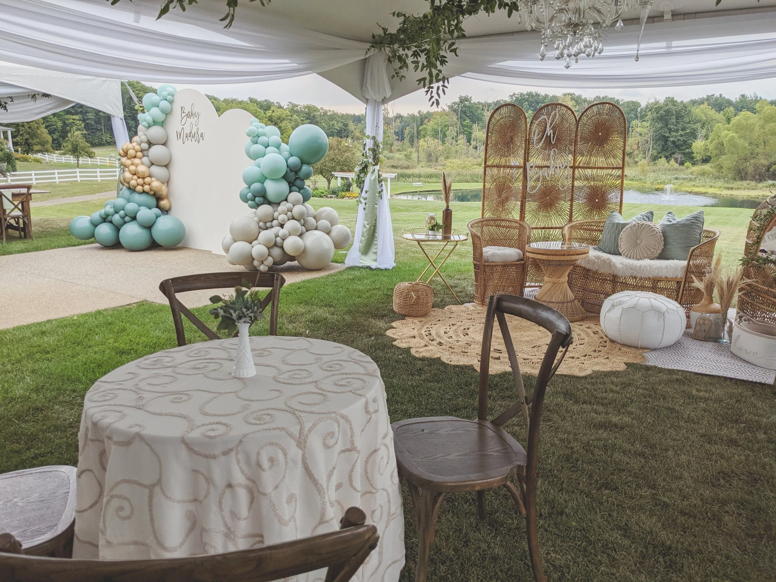 Custom and Unique Baby Shower Decorations and Gender Reveals — Luxury ...
