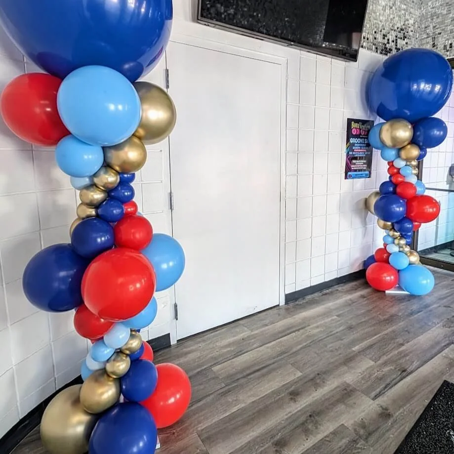 Order your balloon columns. Low cost, professional balloon decor, easy ...