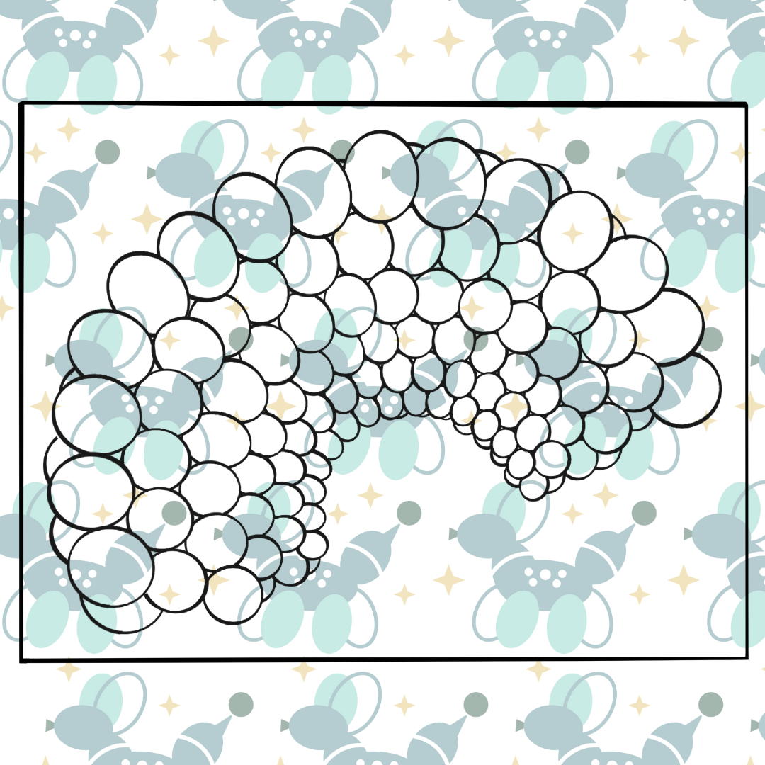 Duplet Rainbow Balloon Coloring Pages – Colorful Balloon Designs for ...