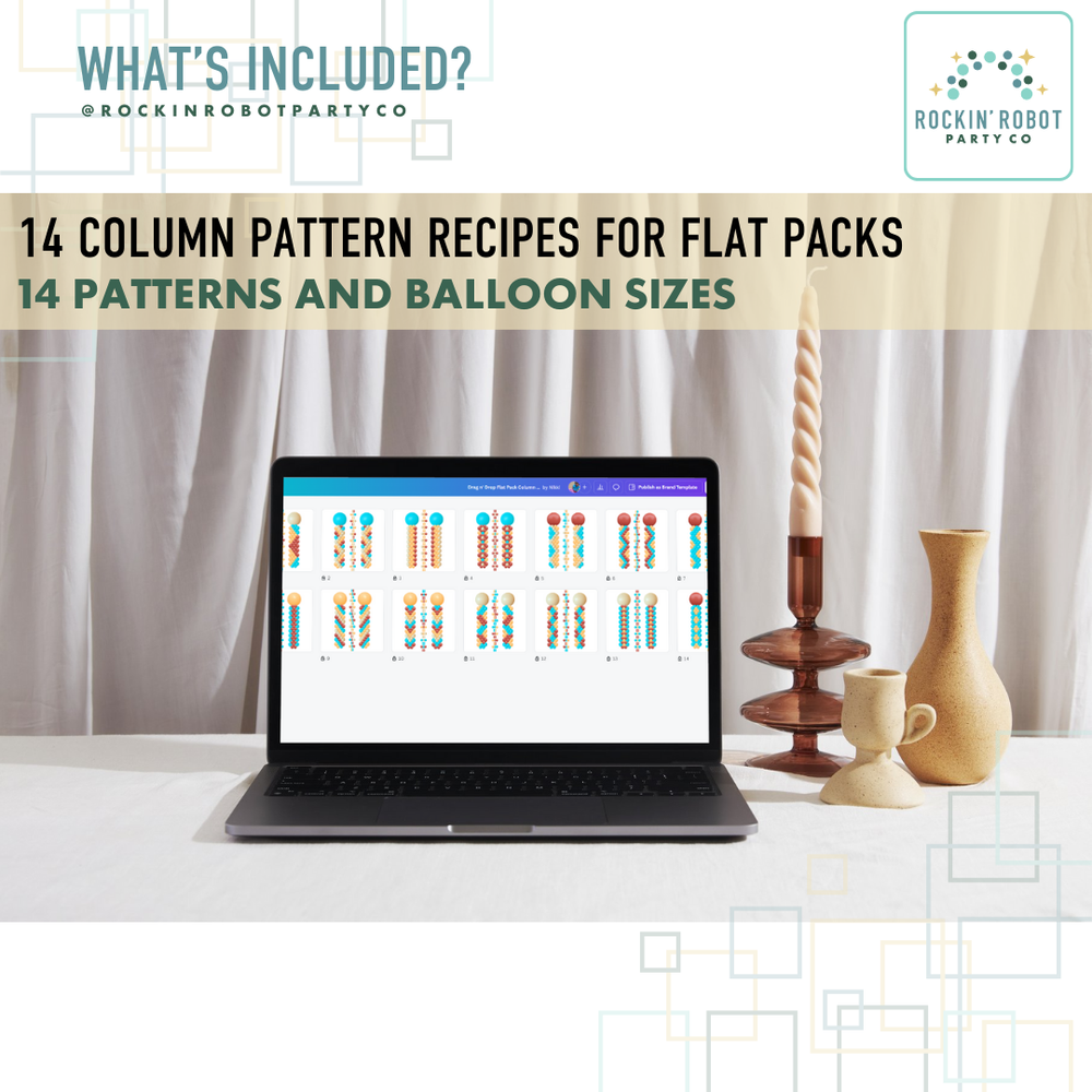 DIY Balloon Column Recipe: Step-by-Step Guide | Digital Download — West ...