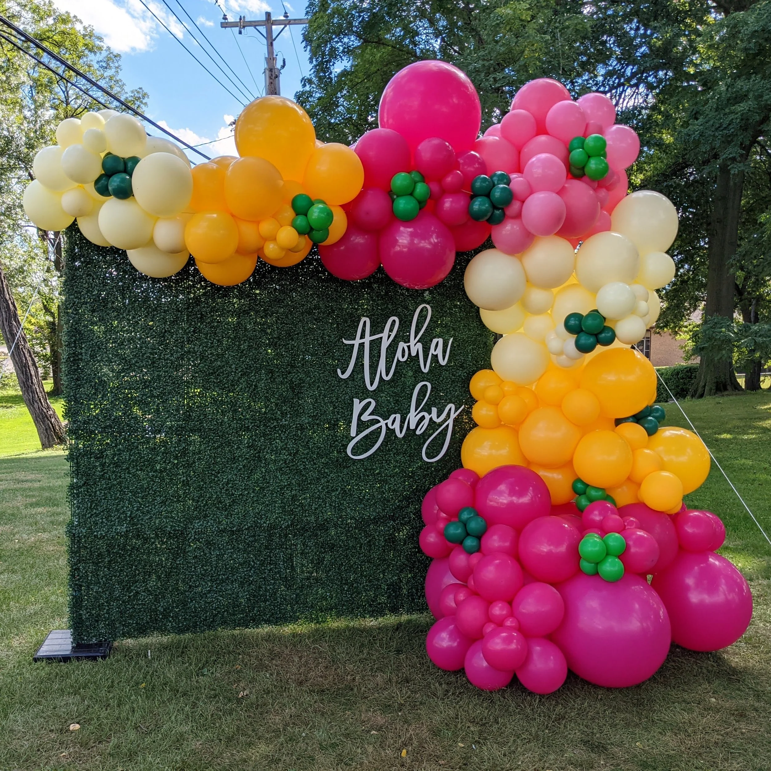 How To Make A Baby Shower Balloon Arch