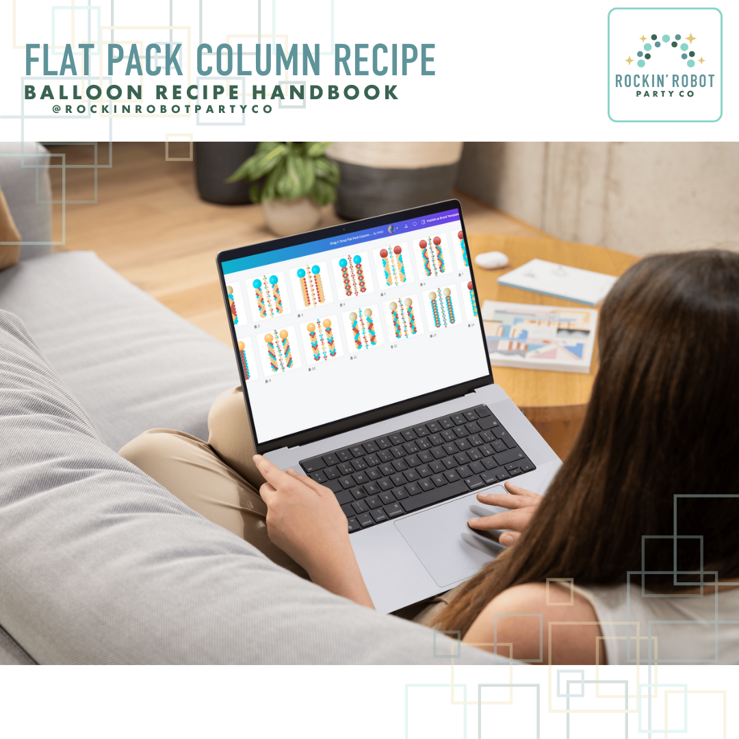 DIY Balloon Column Recipe: Step-by-Step Guide | Digital Download — West ...