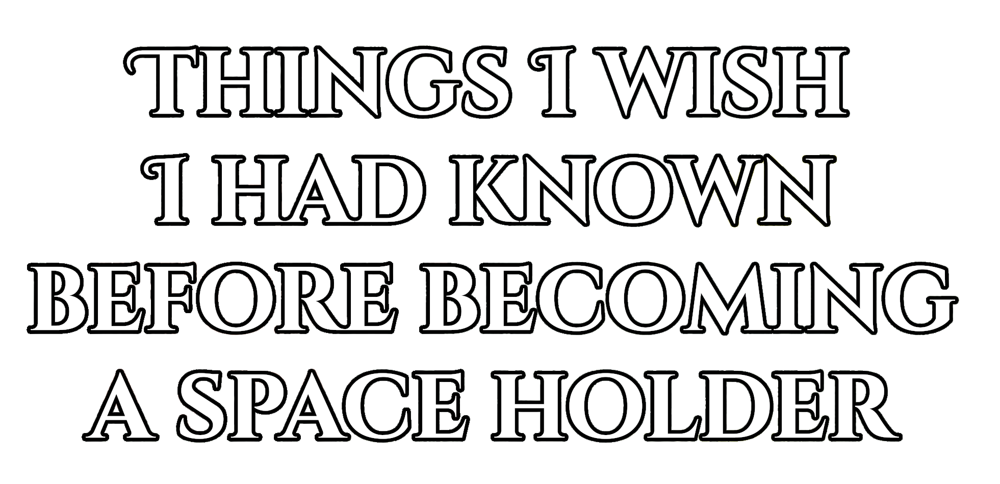 Space Holder Masterclass | Sharon Bolt