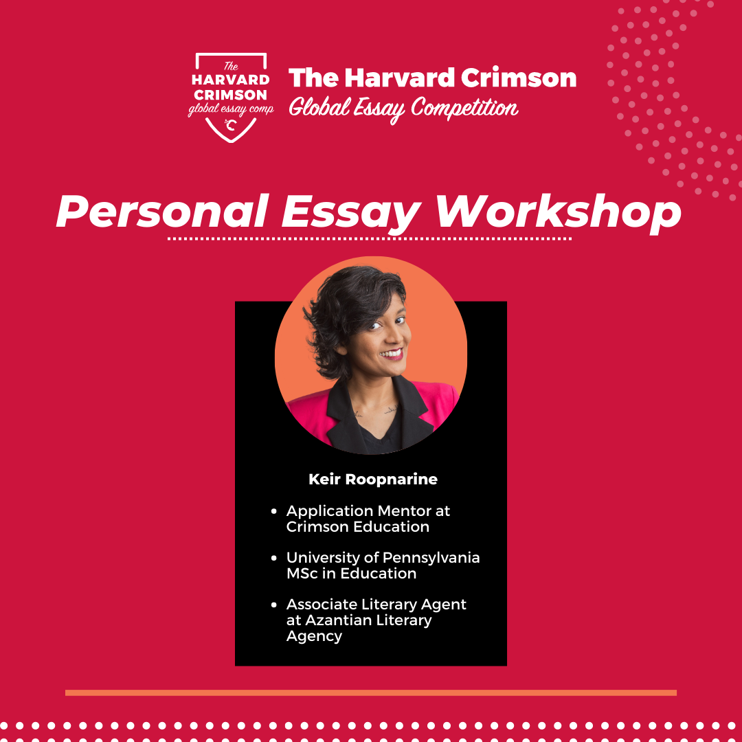 Essay Competition Event Calendar — The Harvard Crimson Global Essay ...