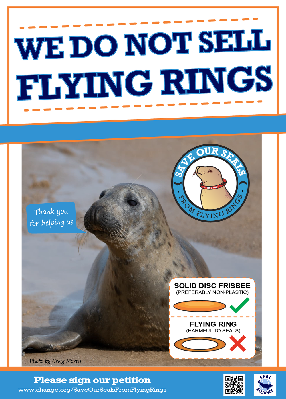 SOS Shop Poster — The Seal Alliance