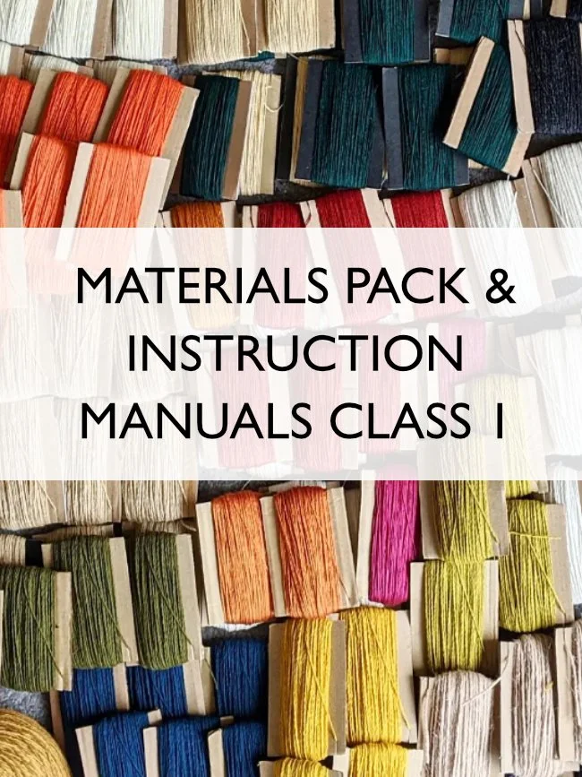 Off-Loom Weaving Workshops CLASS 1 — Lark & Bower