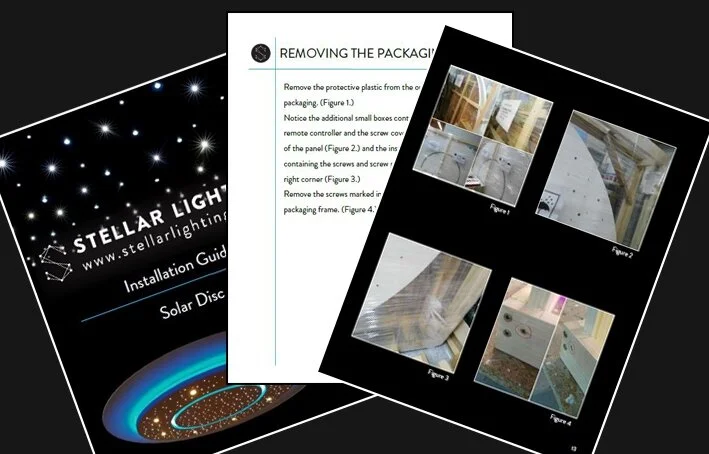 Fitting LED starlight ceilings — Stellar Lighting