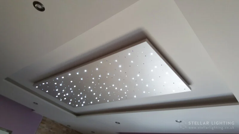 LED Star Ceiling - Simple rectangle — Stellar Lighting
