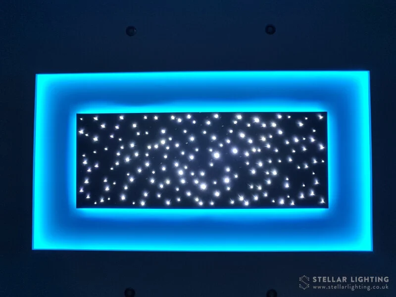 LED Star Ceiling - Simple rectangle — Stellar Lighting