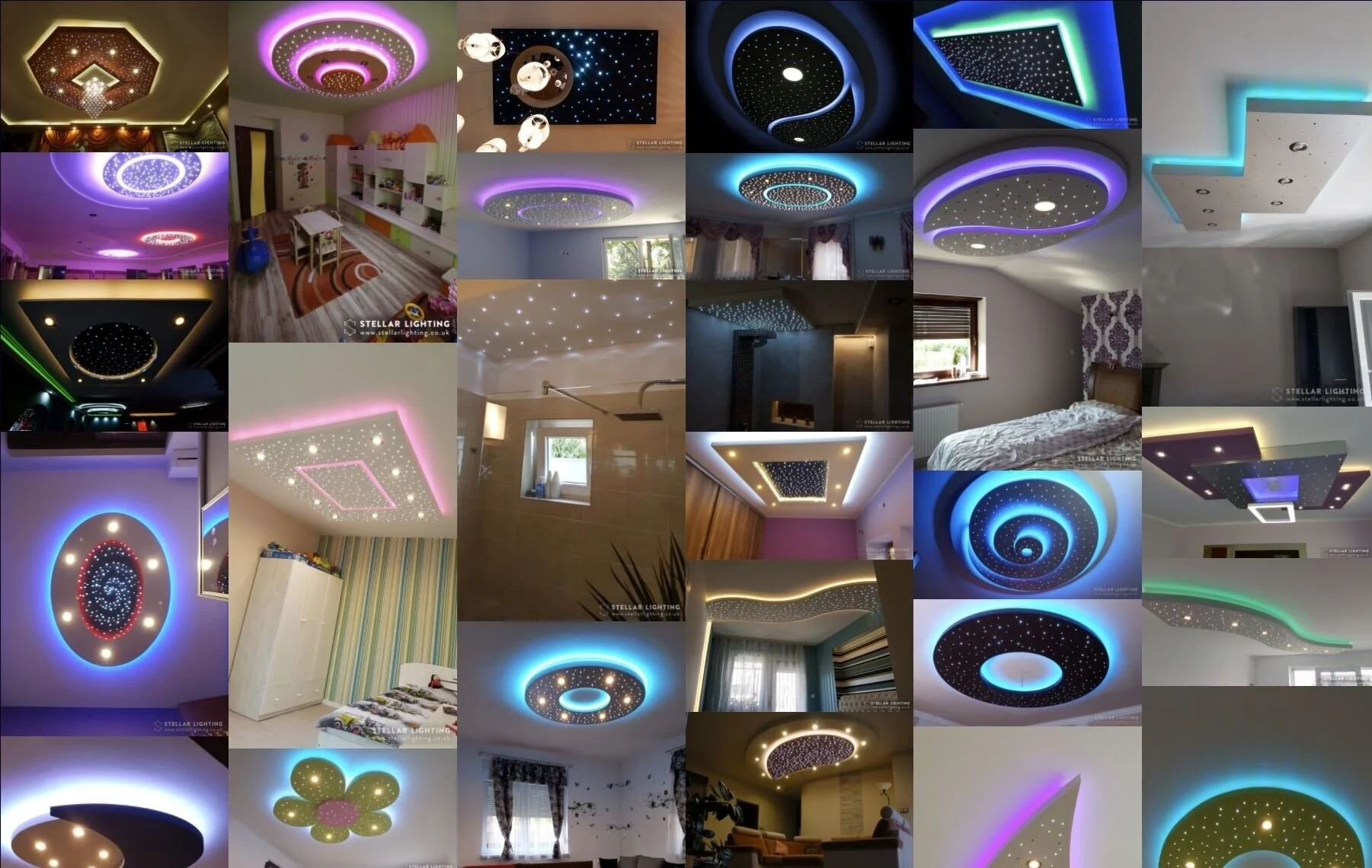 LED Star Ceiling - Custom designed panels — Stellar Lighting