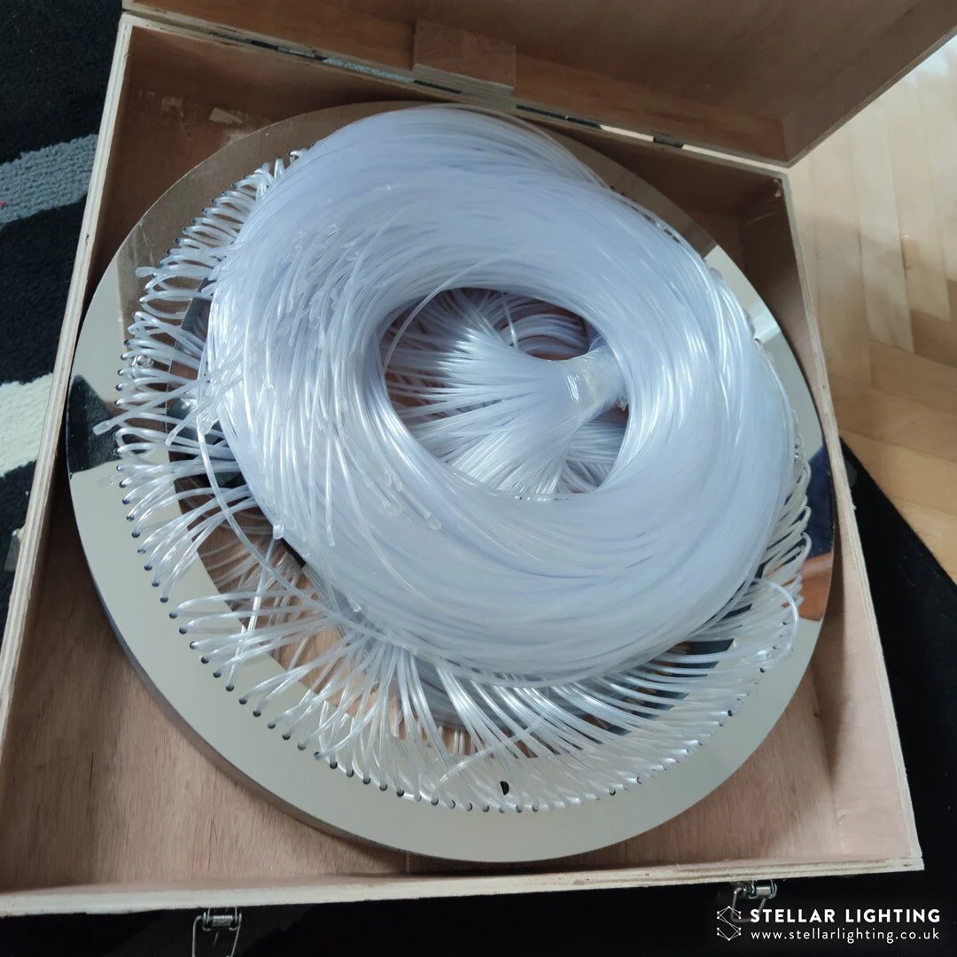 Fibre optic bundles for sensory lights — Stellar Lighting