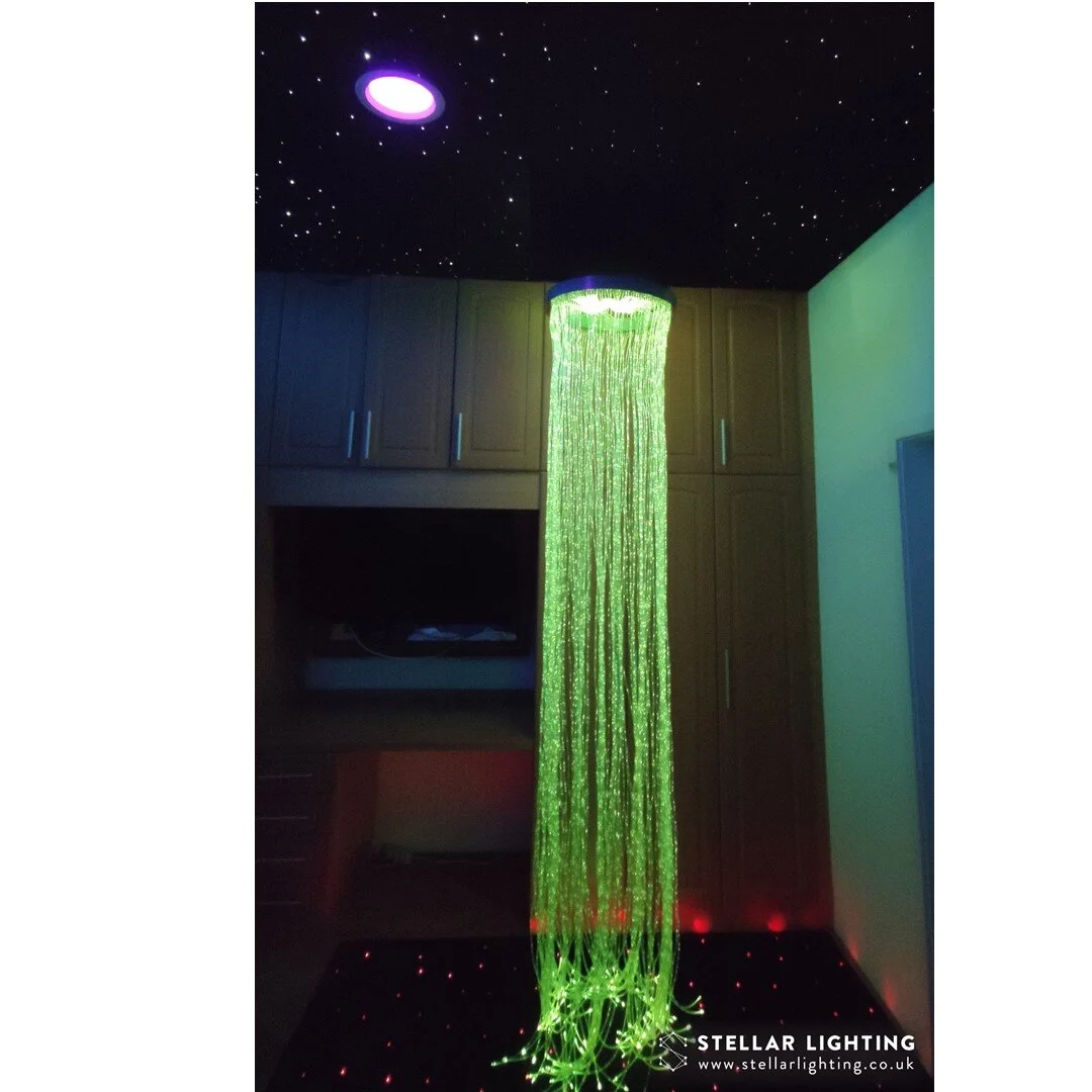 Fibre optic sensory light bar curtain — Stellar Lighting