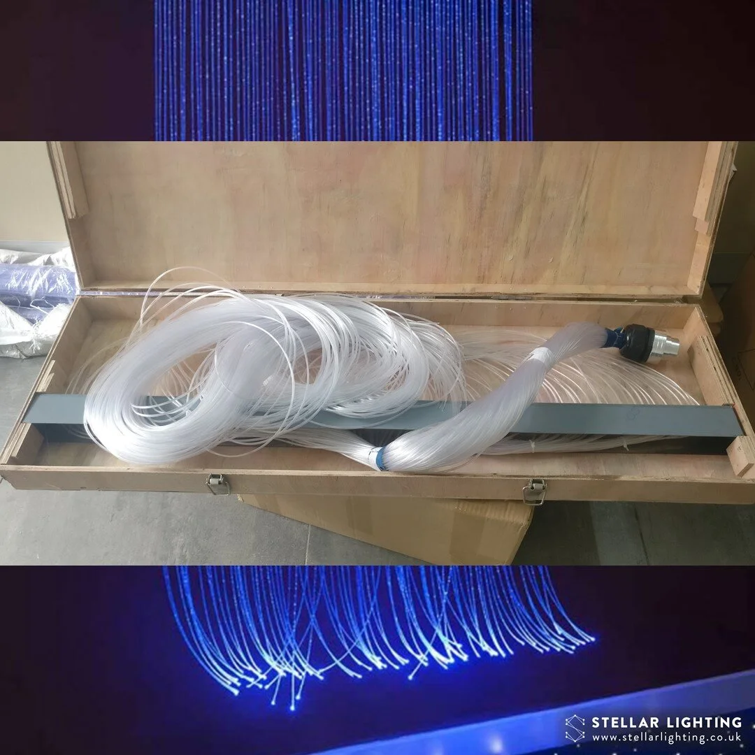 Fibre optic sensory light ring curtain — Stellar Lighting