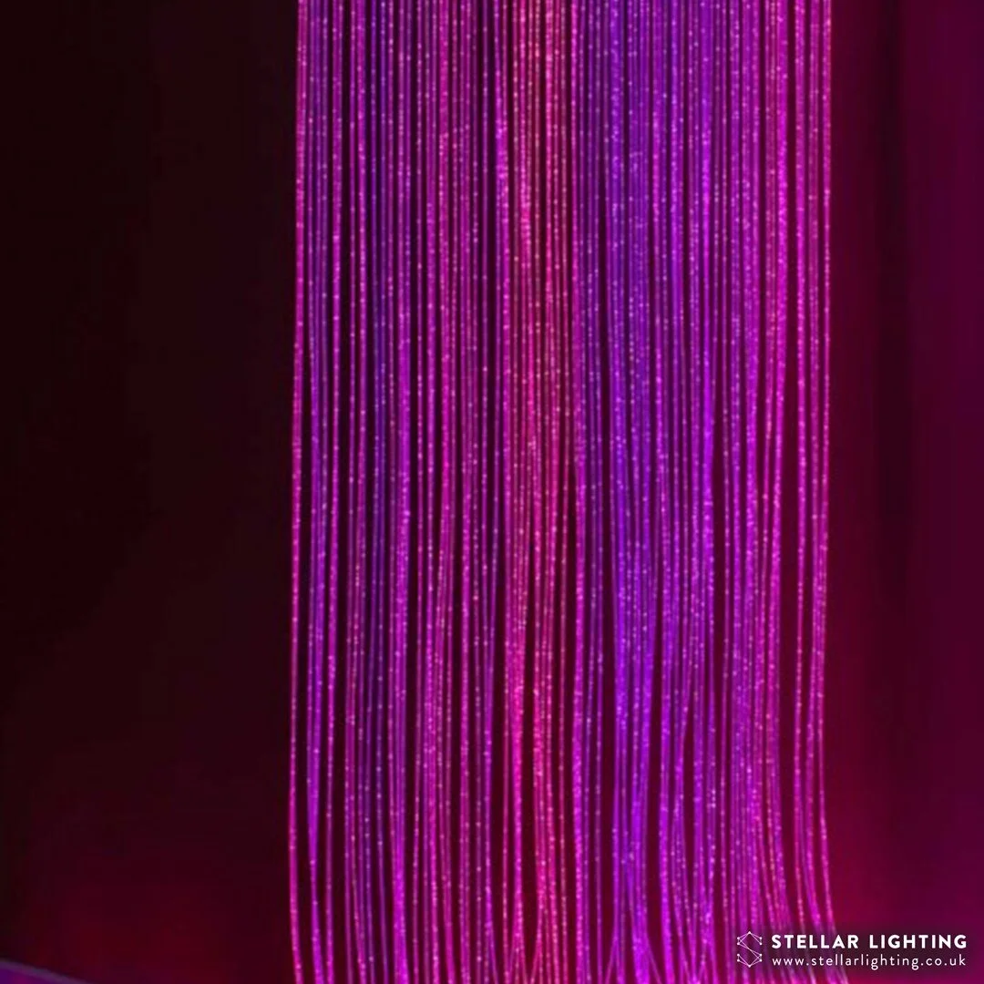 Fibre optic sensory light ring curtain — Stellar Lighting