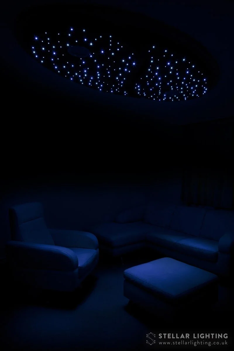 Solar Disc LED star ceiling panel design — Stellar Lighting