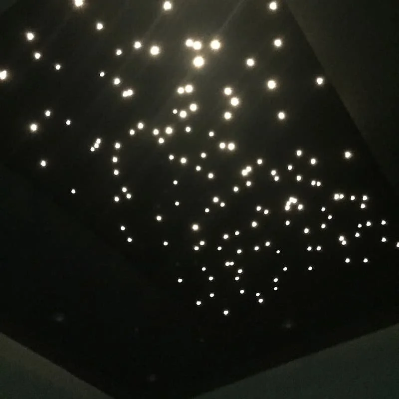 Fibre optic star ceiling — Stellar Lighting