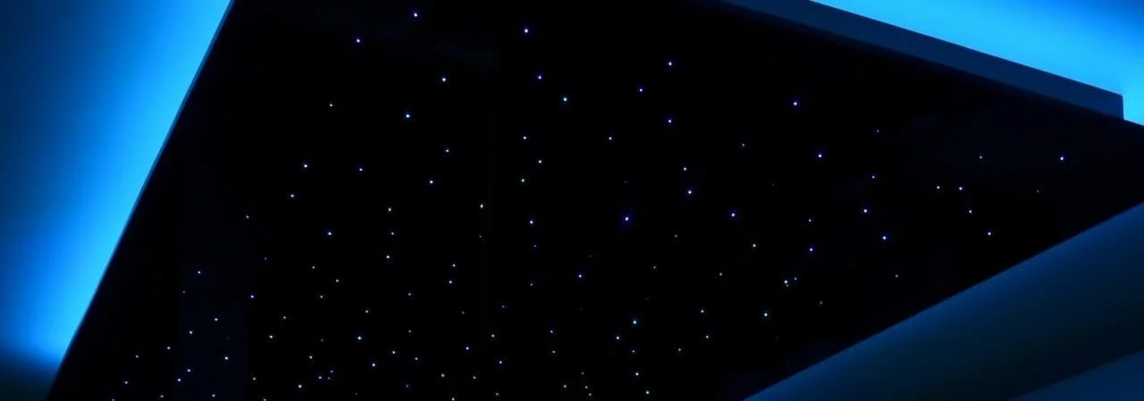 Fibre optic star ceiling - Easy Installation — Stellar Lighting