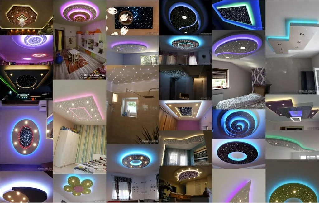 LED Star Ceiling - Custom designed panels — Stellar Lighting