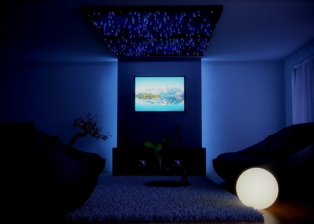Starlight ceiling - Fibre and LED Star Ceiling — Stellar Lighting