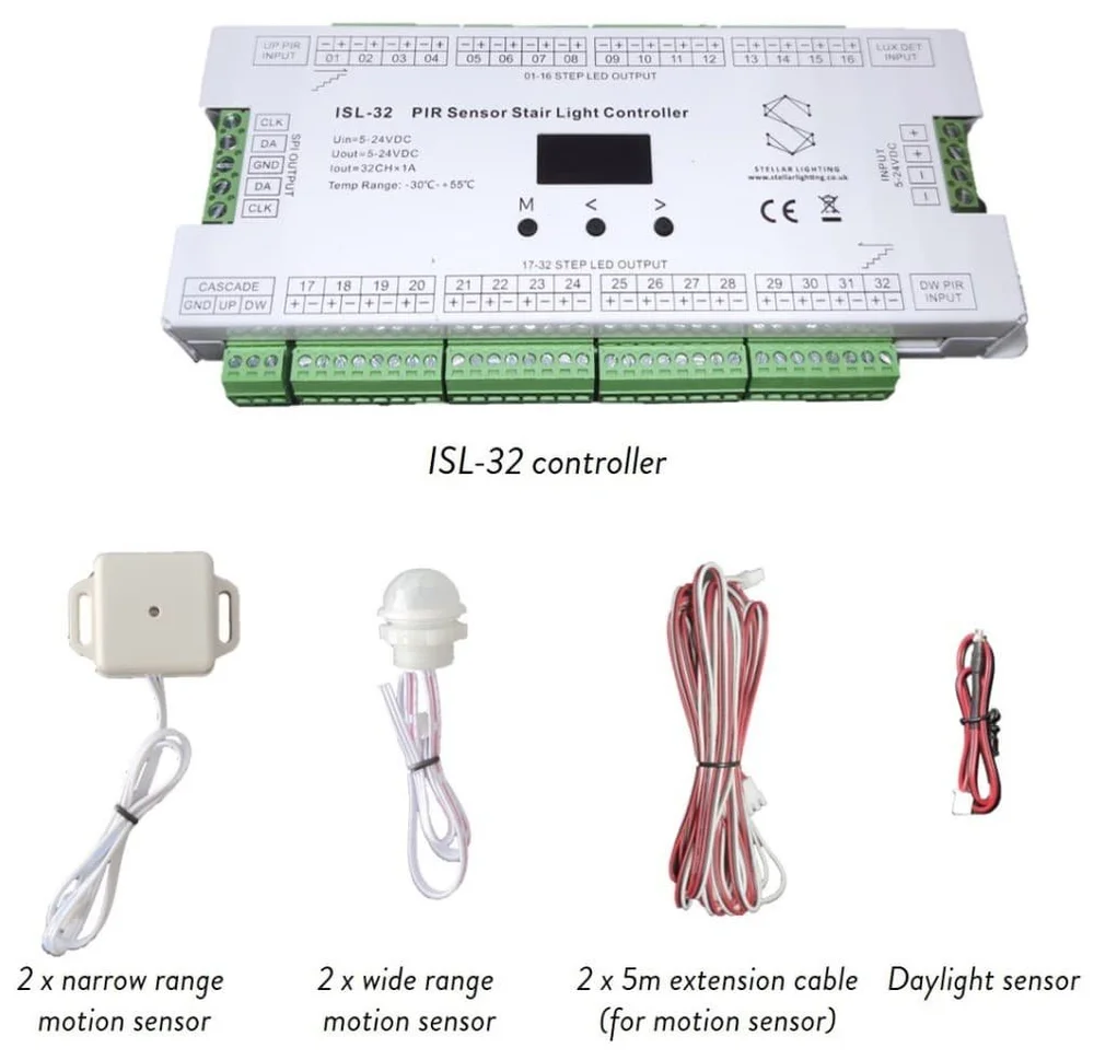 Laser sensor for scr stair light controllers — Stellar Lighting