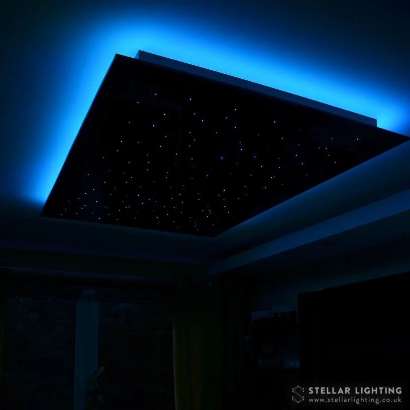 Fibre optic star ceiling - Easy Installation — Stellar Lighting