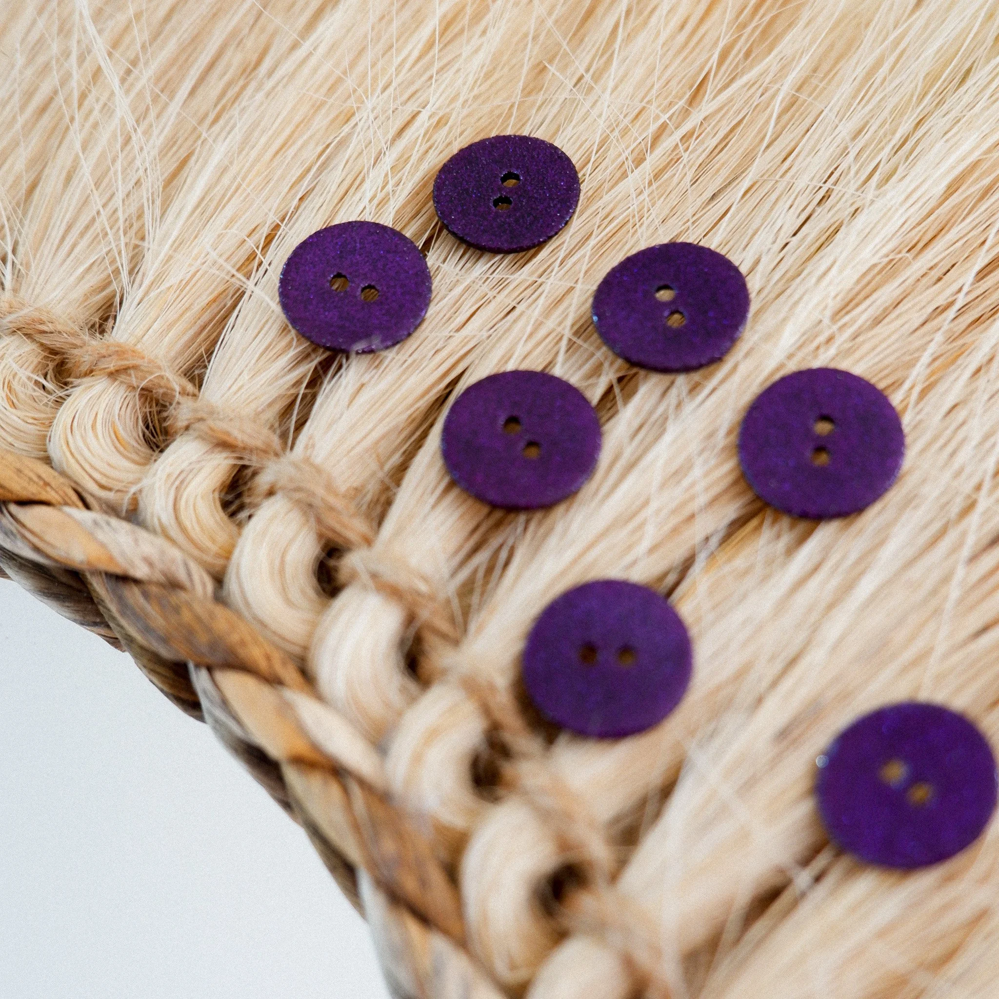 Boutons à queues en métal doré et blanc Made in France 15 mm Jolie BOHO — Joli.e Boho