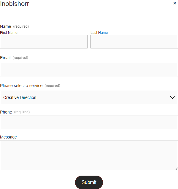 Inobishorr — divBean